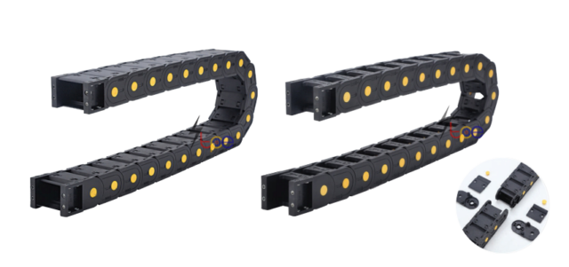 รางกระดูกงูพลาสติก Heavy Duty (Cable Drag Chain - H Seires)