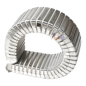 รางกระดูกงูสแตนเลส รุ่น DGT (Stainless Steel Cable Drag Chain - DGT Series)